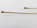 10K Gold Antique Vintage Eyeglass Replacement Wire Cable Temples Arms