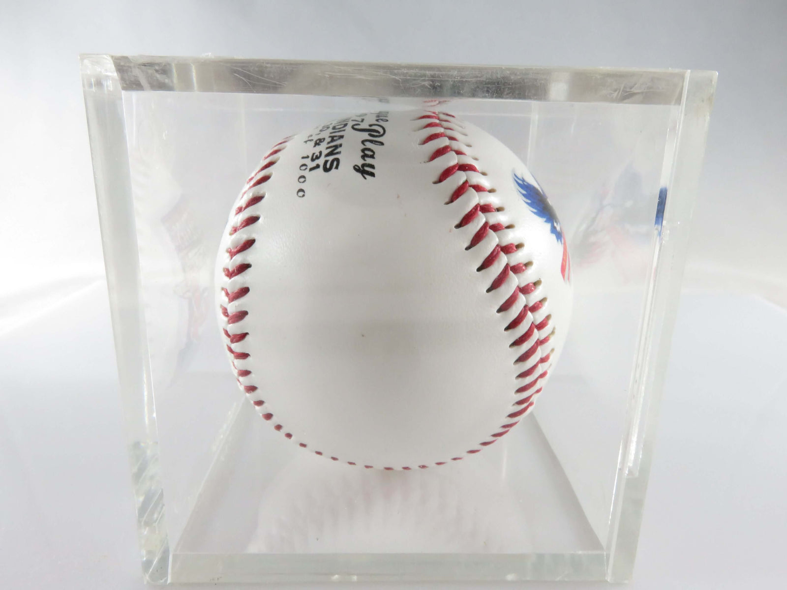 1997 Inaugural Series Cubs Vs Indians Limited Edition of 1000 Baseball