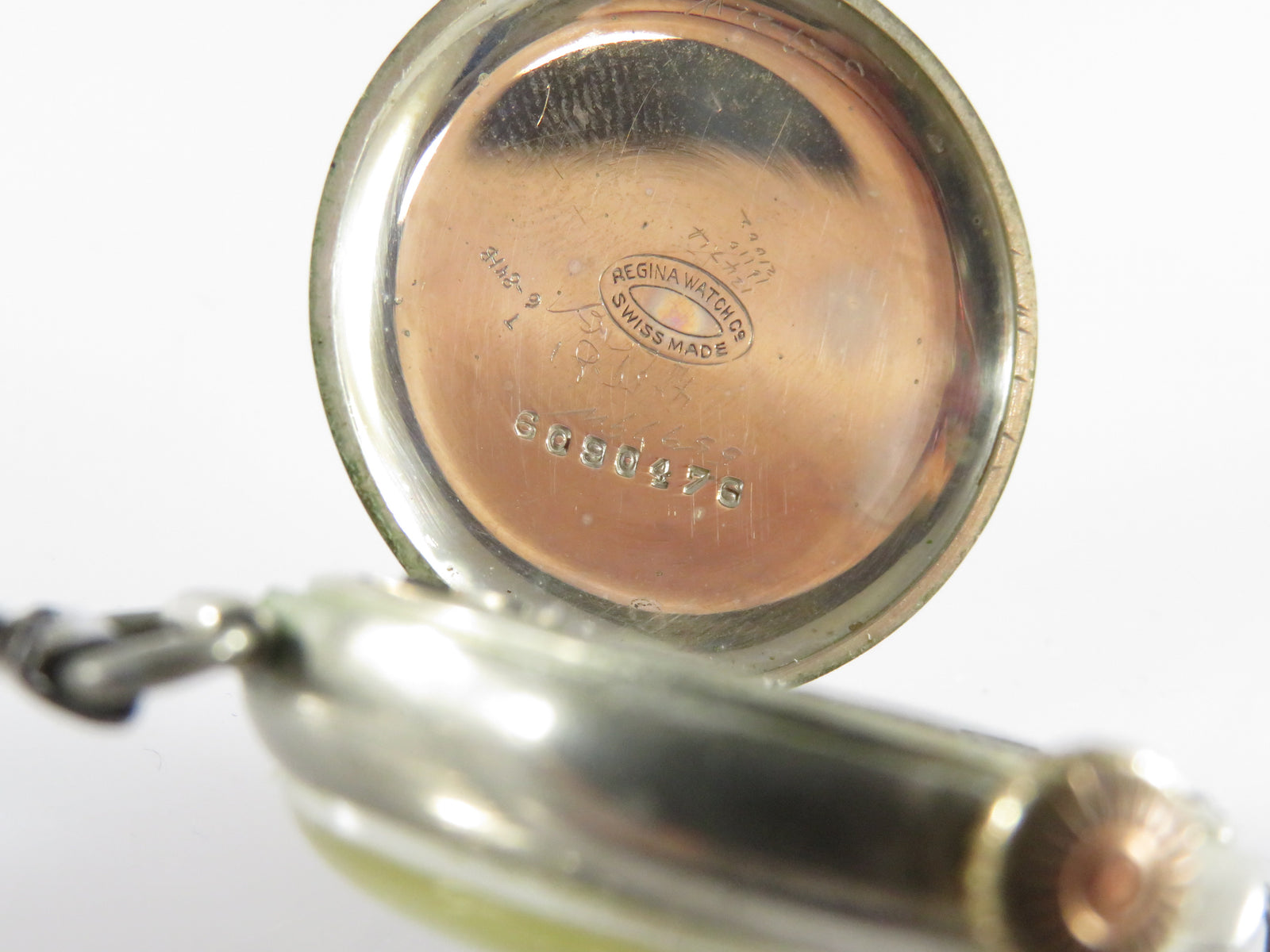 Swiss Made 1914 Regina WW1 Trench Watch 7 Jewel 2 Position Omega Wrist