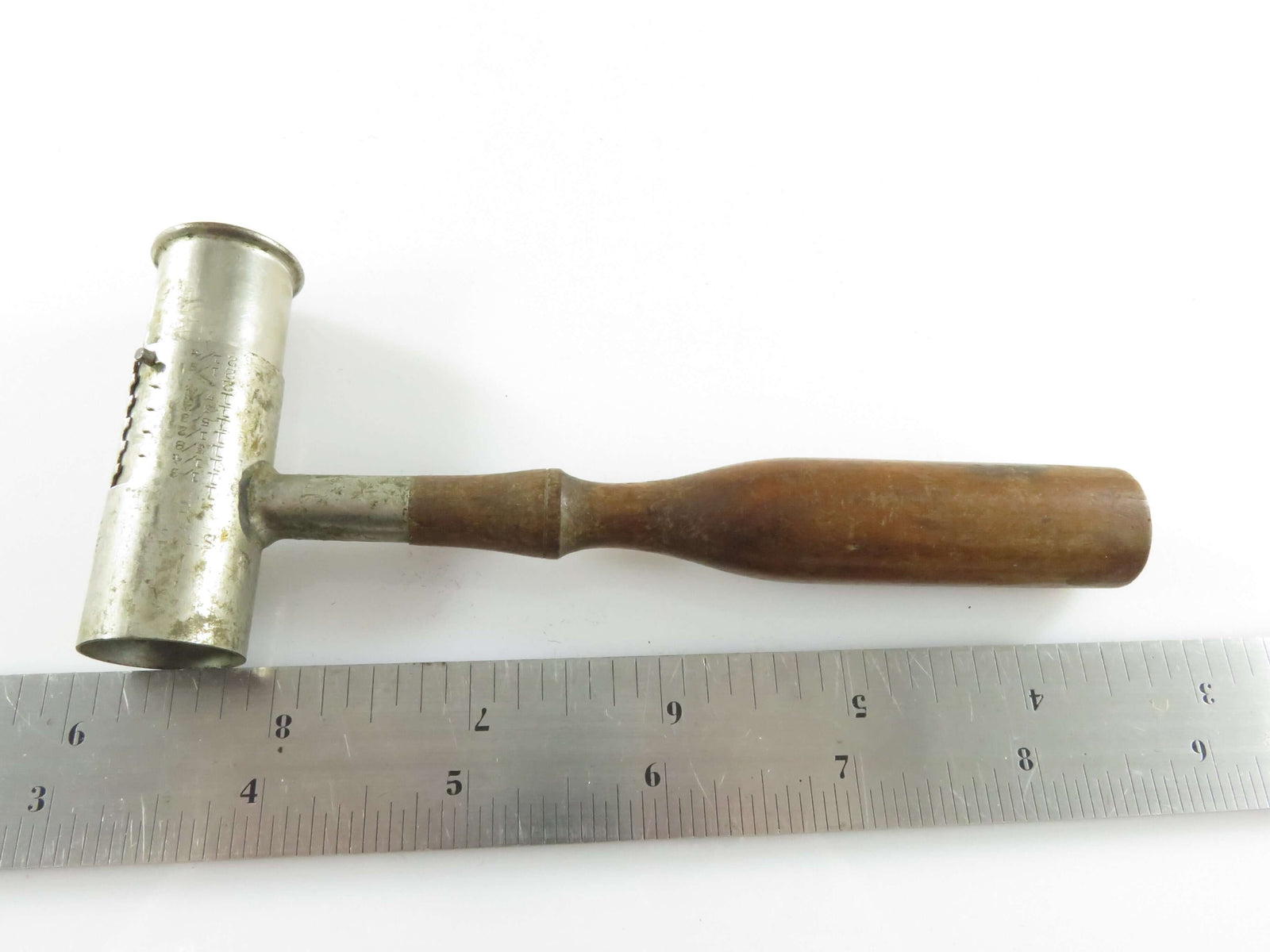 Antique U.H. Co Torrington Conn Black Powder Dram Ammo Reloader Tool