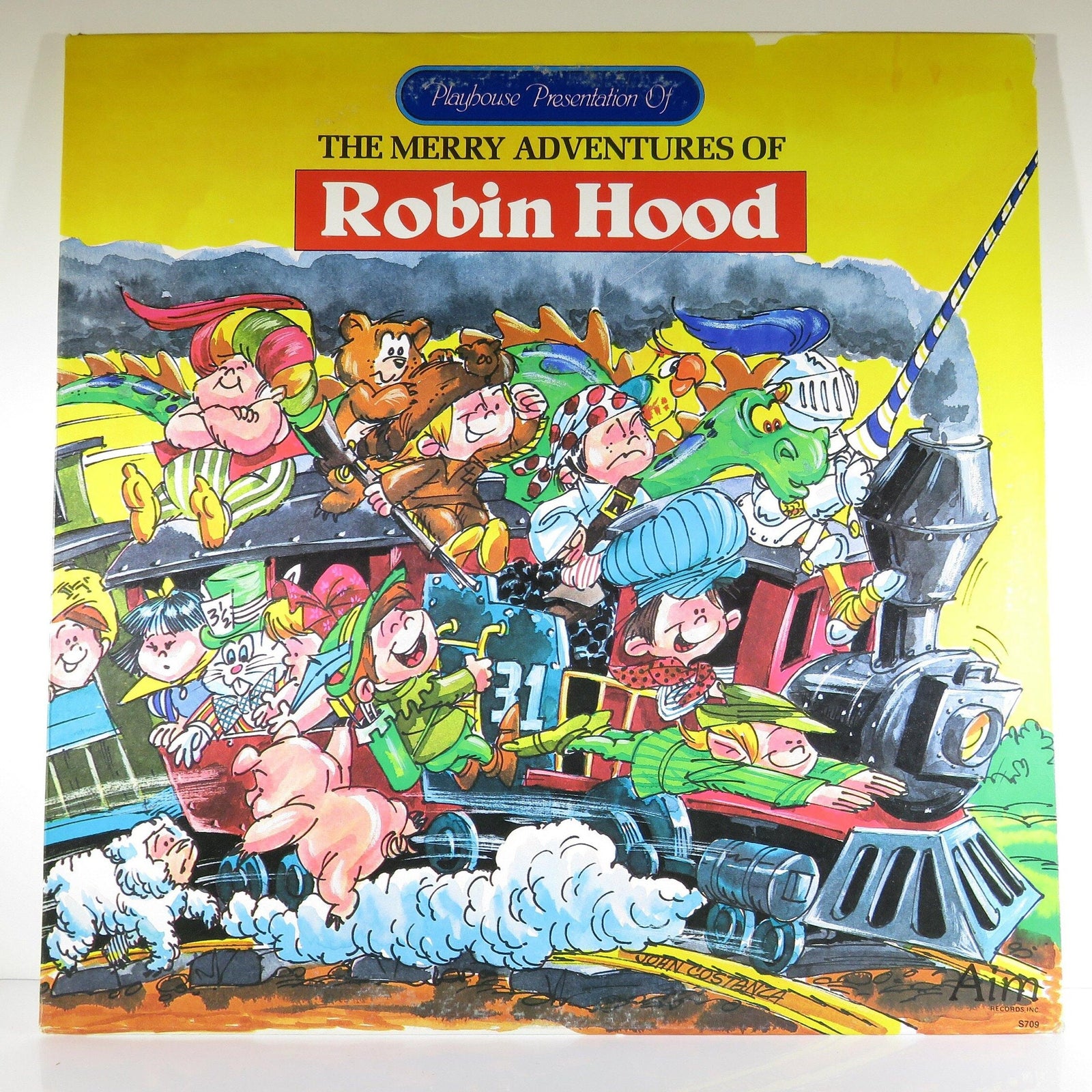 The Merry Adventures of Robin Hood Playhouse Presentation Aim Records